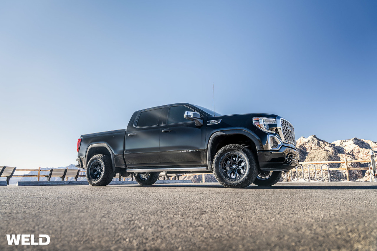 Weld Ledge 6 W108 18x9 / 6x139.7 / -12 Offset / Satin Black w. Satin ...