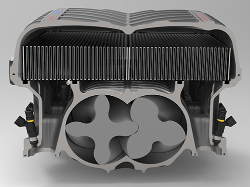 Ford Racing Whipple Supercharger Kit - 2024+ Mustang GT / Dark Horse (M ...