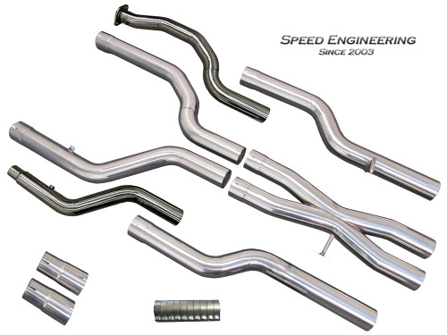 Speed Engineering X-Pipe Kit for OEM Manifolds - C7 Corvette (25-1082)