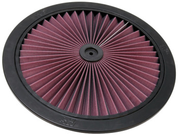 K&N X-Stream Top Filter X-Stream 16in OD - Black - 66-1601