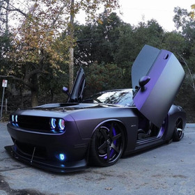 EOS Lambo Vertical Door Hinge Kit - 09-21 Dodge Challenger (VDCDCHAL08)