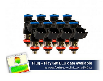 Fuel Injector Clinic 1650cc Injector Set for LS3, LS7, L76, L92, and ...