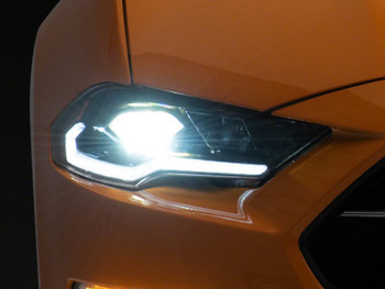 Raxiom 18-23 Ford Mustang GT EcoBoost LED Projector Headlights- Blk ...