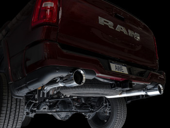 AWE 25+ RAM 1500 3.0TT 0FG Catback Touring Exhaust - Chrome Silver Tips ...