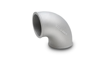 Vibrant 2.5in O.D. Cast Aluminum Elbow (90 degree Tight Radius) - 2873