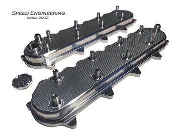 Speed Engineering Billet Valve Covers - LT1 / LT4 / LT2 (26-1020)