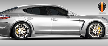 2010-2013 Porsche Panamera Eros Version 4 Wide Body Kit - 10 Piece ...