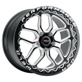Weld Laguna Beadlock 18x12 Rear Wheel - 05-13 C6 Corvette GS / Z06 - 14 ...
