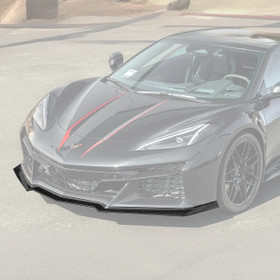 EOS 3 Piece Front Splitter - Carbon Flash Metallic - C8 Corvette Z06 ...