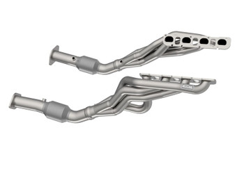 Kooks 1 7/8" Long Tube Headers w. Green Catted Connection Pipes - 21-24 ...