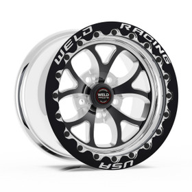 Weld RT-S S76 Black Beadlock 17x10 Wheel - Jeep Trackhawk / Durango ...