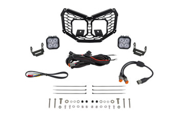 Diode Dynamics 17-24 Can-Am Maverick X3 Stage Series LED Grille Kit ...
