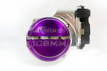 Katech 108mm Throttle Body - Clear Anodized - Dodge Hemi / Hellcat (KAT ...