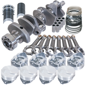 Eagle Chevy 454 1Pc 4.250in Crank 6.385in I-Beam Rods 17cc Dome 4.310in ...