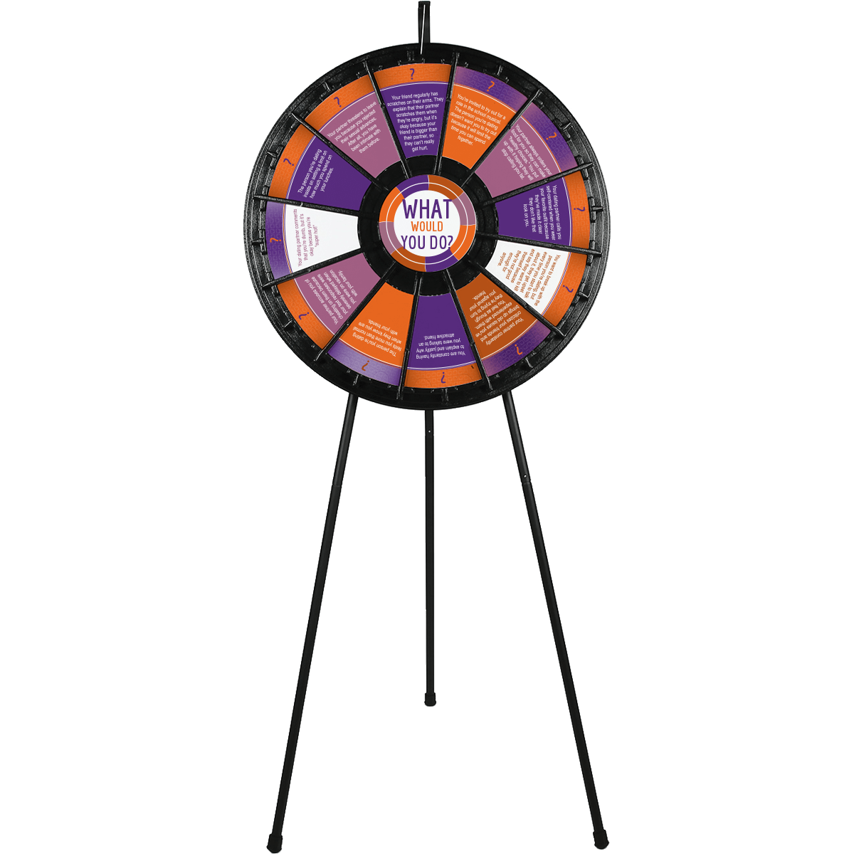 What Would You Do Teen Dating Large Wheel | PSA Worldwide