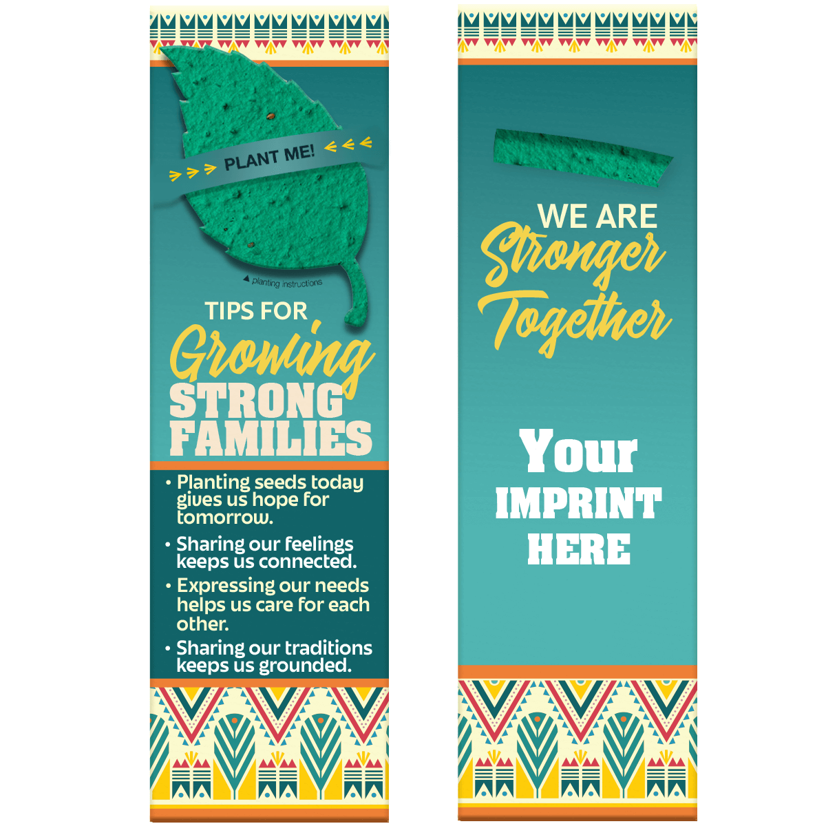Strengthening Indigenous Families Bookmark