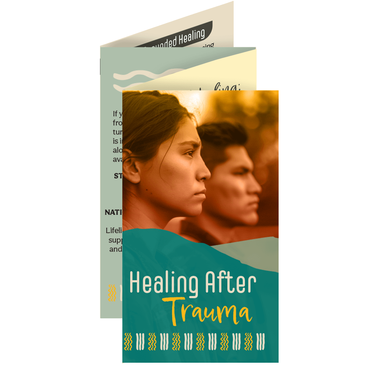 Healing After Trauma Mini Brochure - Native