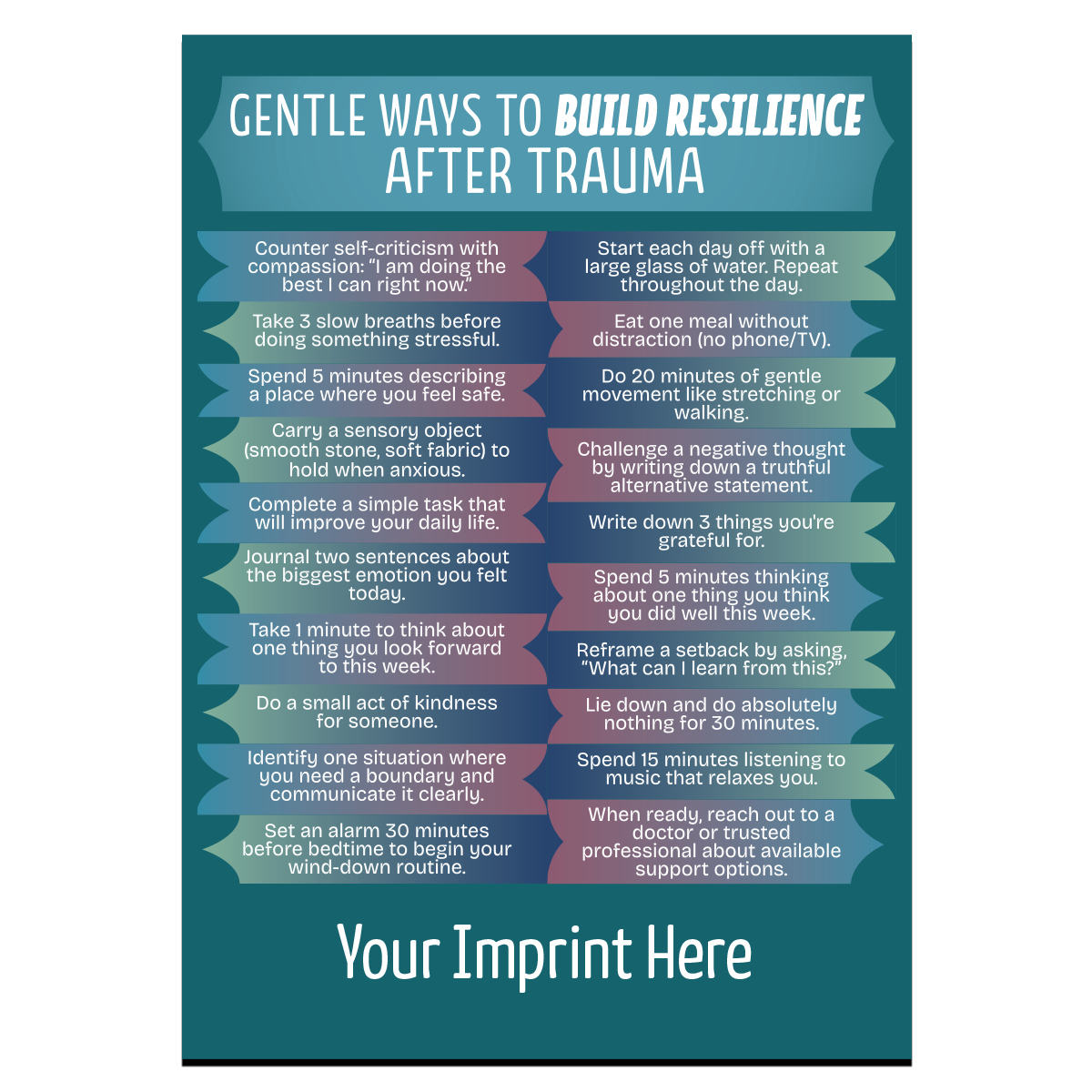 Build Resilience After Trauma Magnet