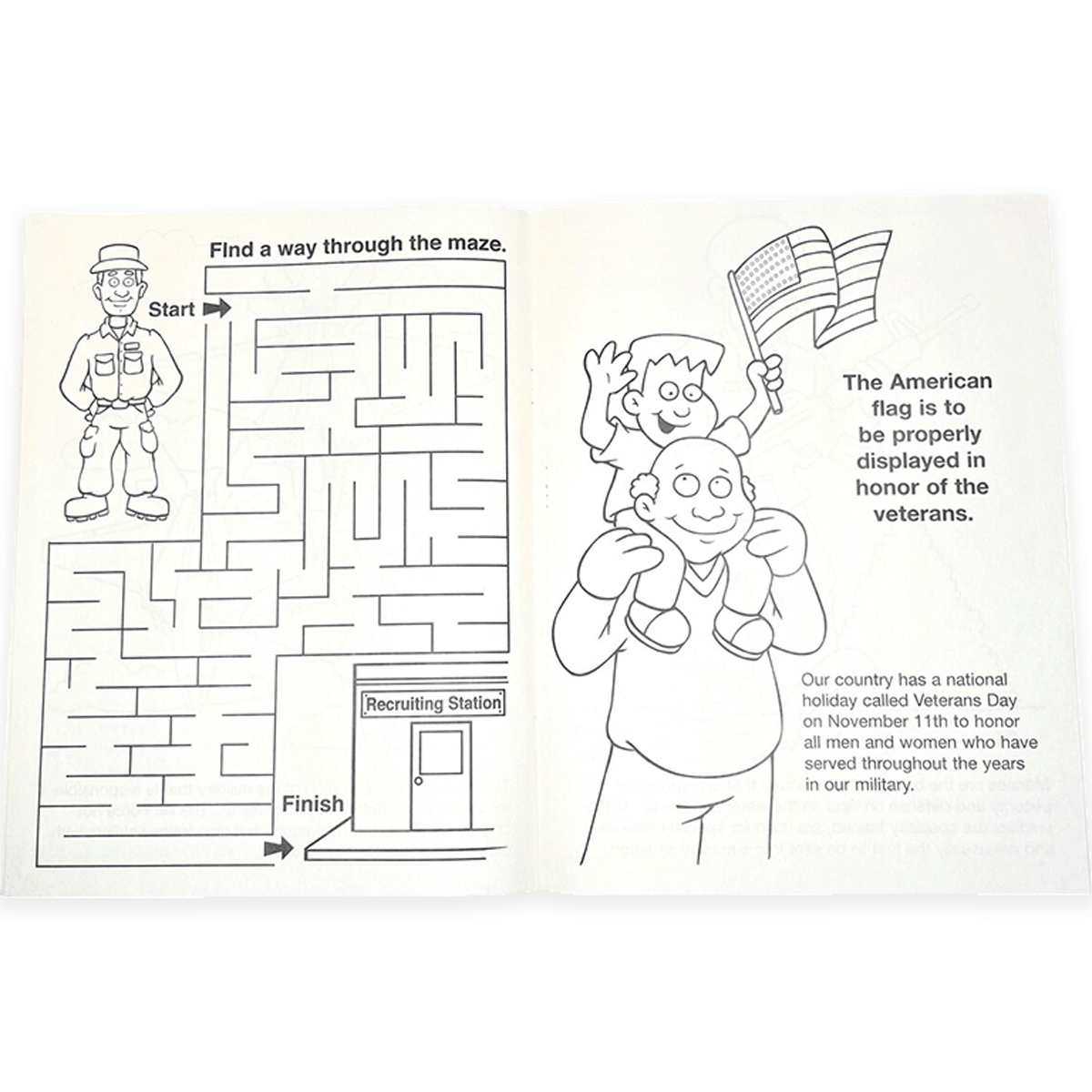 American Heroes Activity Book