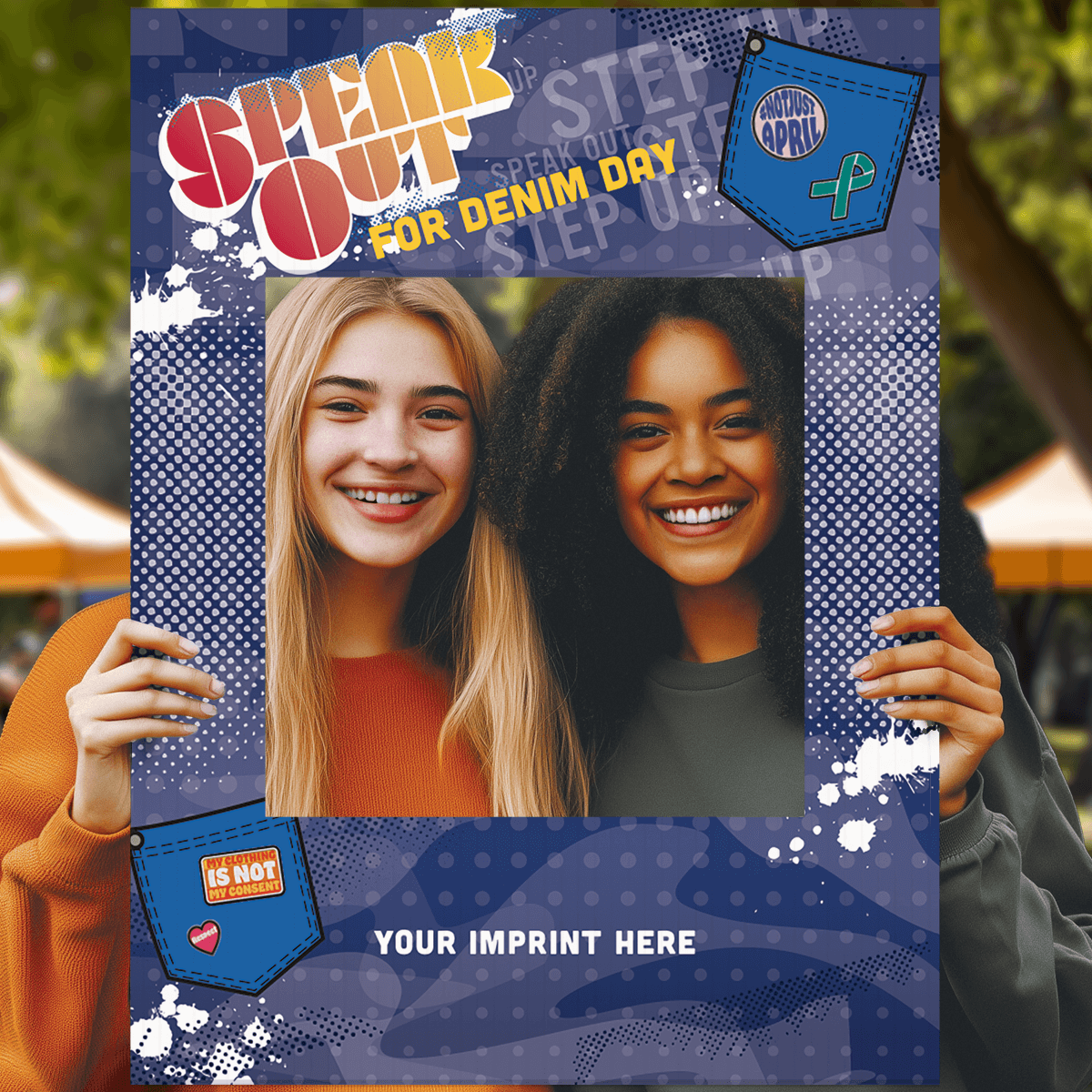 Awareness Selfie Frame Small