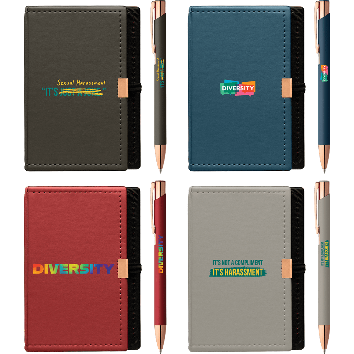 Note Caddy and Pen