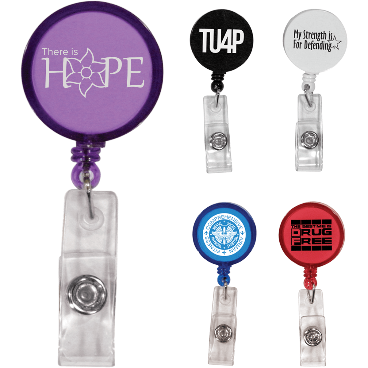 Retractable Badge Clip