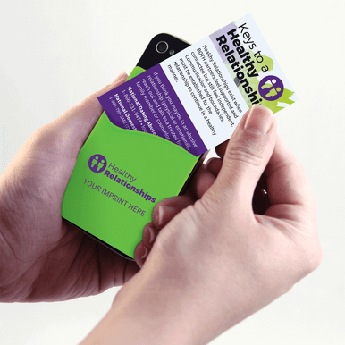 Healthy Relationships Phone Pocket/Wallet Card