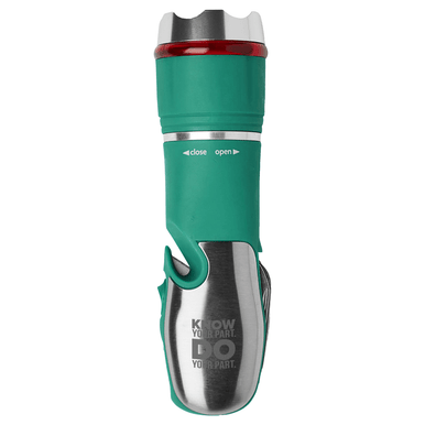 Teal Multi Tool with Flashlight