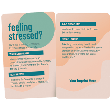 Breathing Techniques Wallet Card