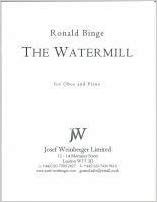 Binge, Ronald: The Watermill for oboe - The Oboe Shop