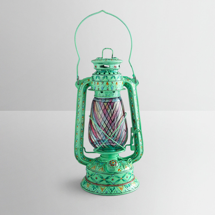 Oil Lantern - Green