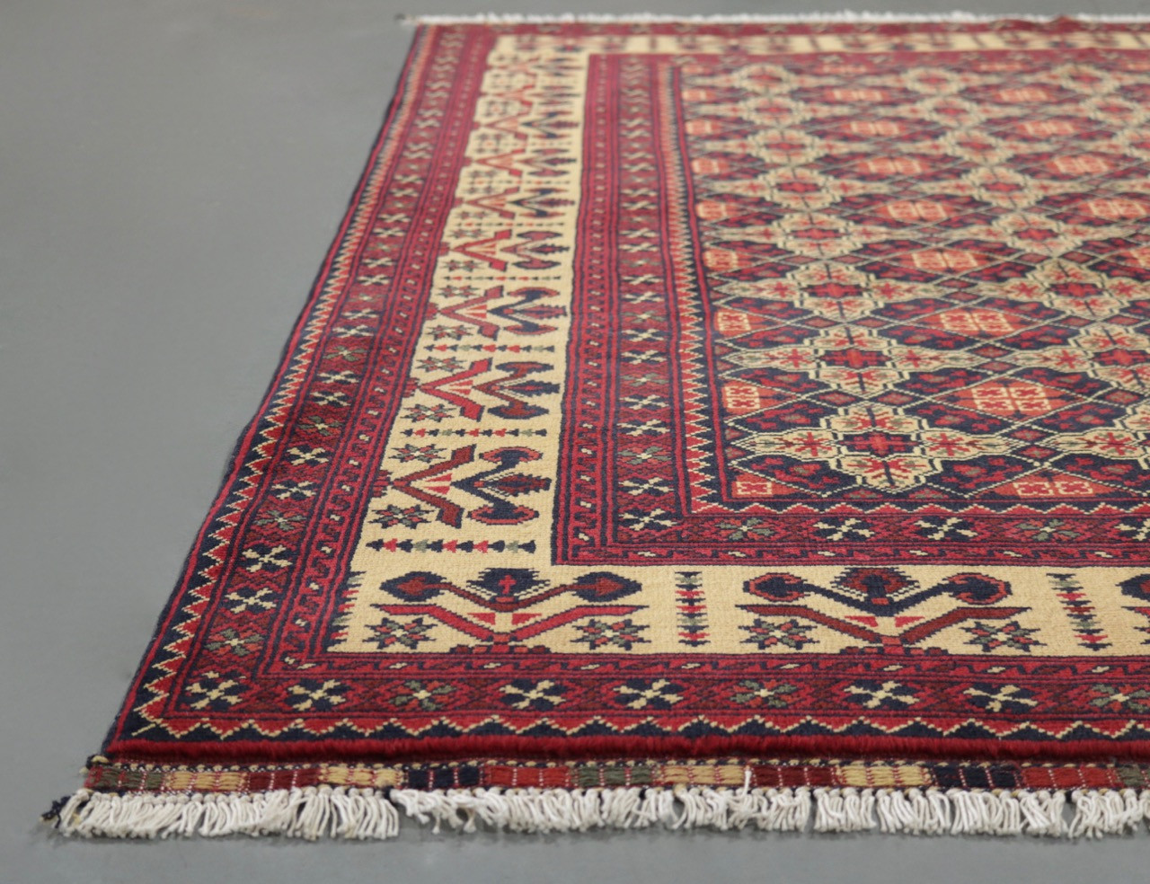 Tajik Fine Tribal Rug (Ref 563) 200x150cm - Persian Rug Co.