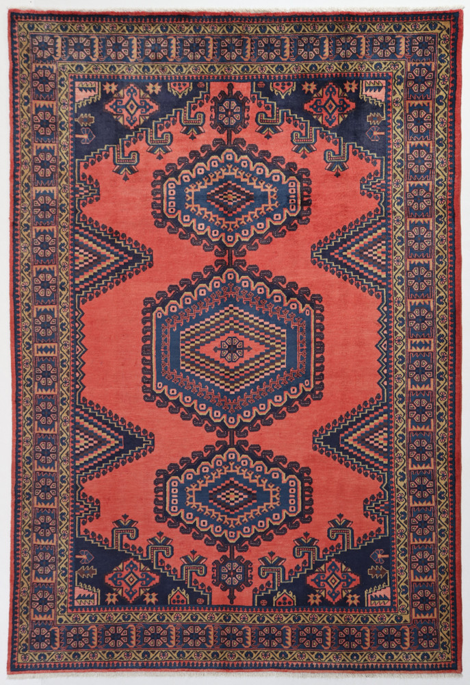 Viss Vintage Persian Rug (Ref782) 302x203cm - Persian Rug Co.