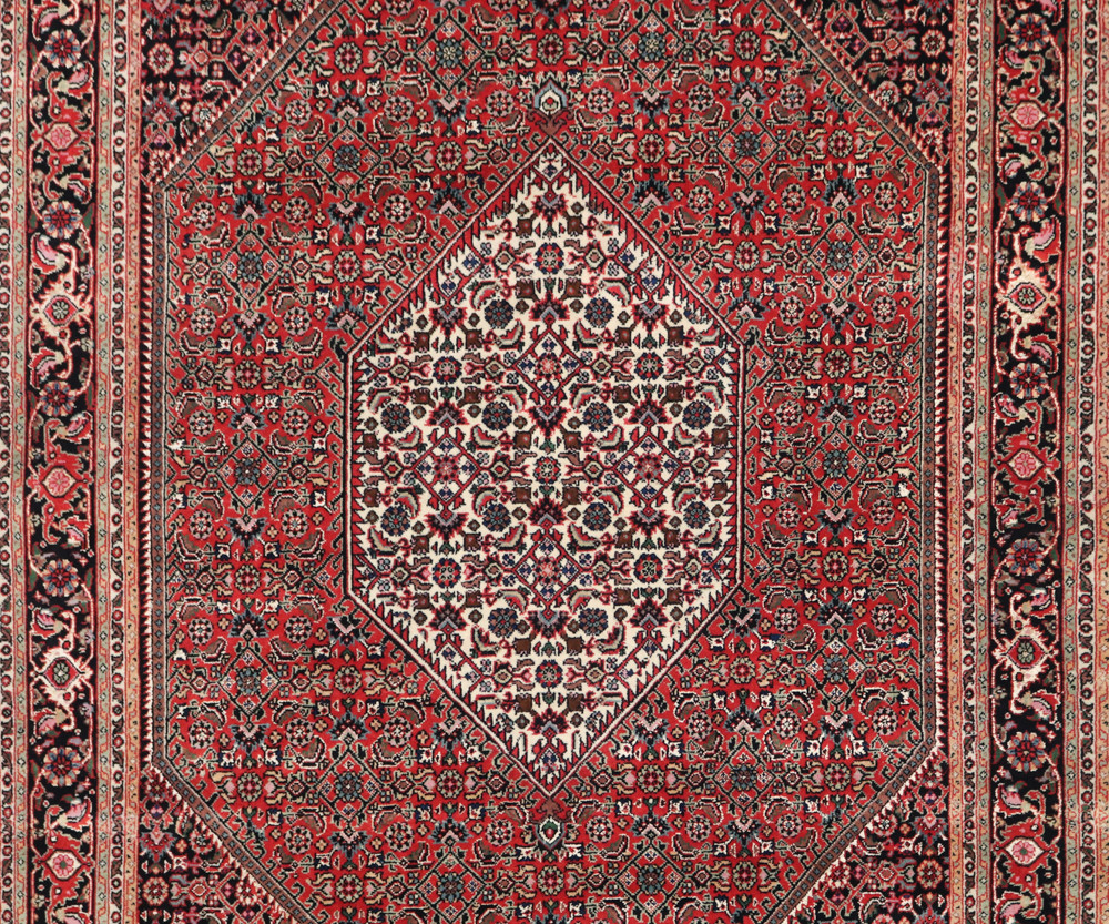 Bidjar Jaipur Silk Inlay Persian Rug (Ref 1103) 202x137cm - Persian Rug Co.