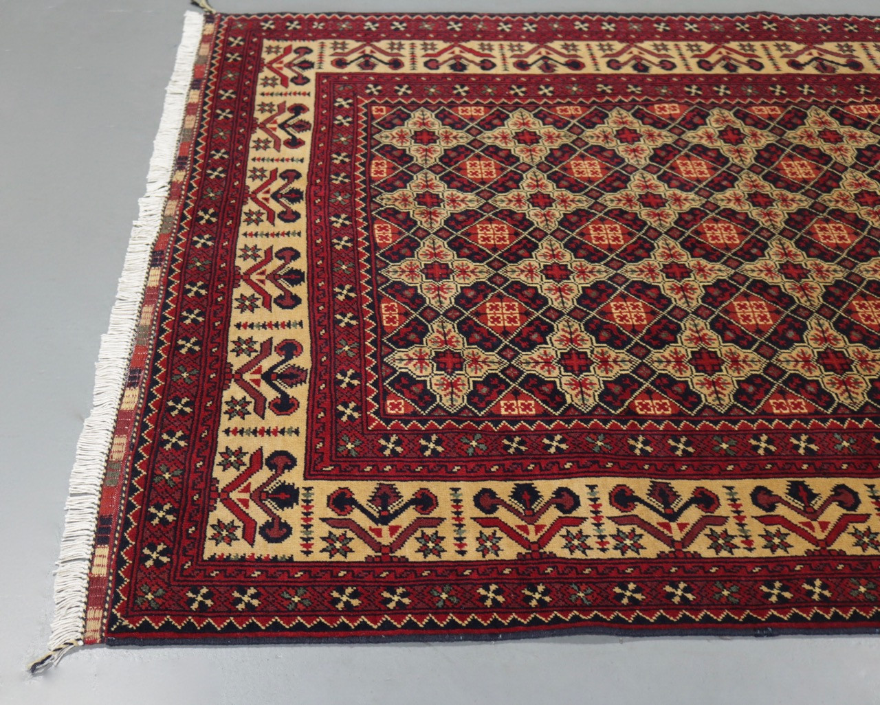 Tajik Fine Tribal Rug (Ref 563) 200x150cm - Persian Rug Co.
