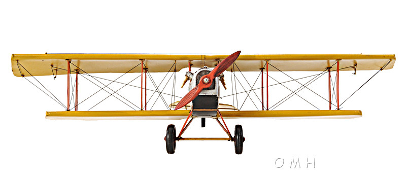Curtis JN-7H Jenny Barnstormer Biplane Metal Model 19" Airplane ...