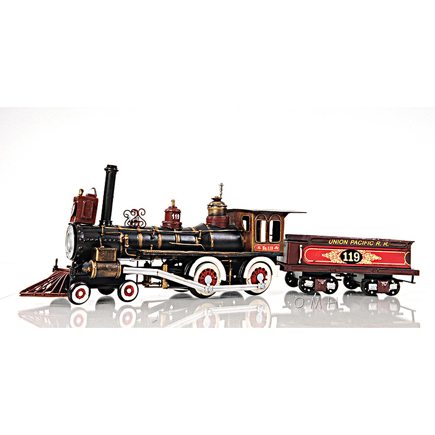 Union Pacific Railroad No. 119 Locomotive Model 21" Golden Spike Train ...