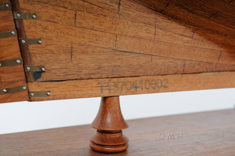 Capt Bligh's HMS Bounty Wooden Tall Ship Model 37" Semi-Built Boat ...