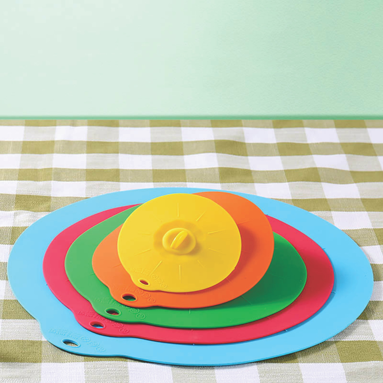 Set of 5 -- Silicone Plate Covers - My Gifts & Collections