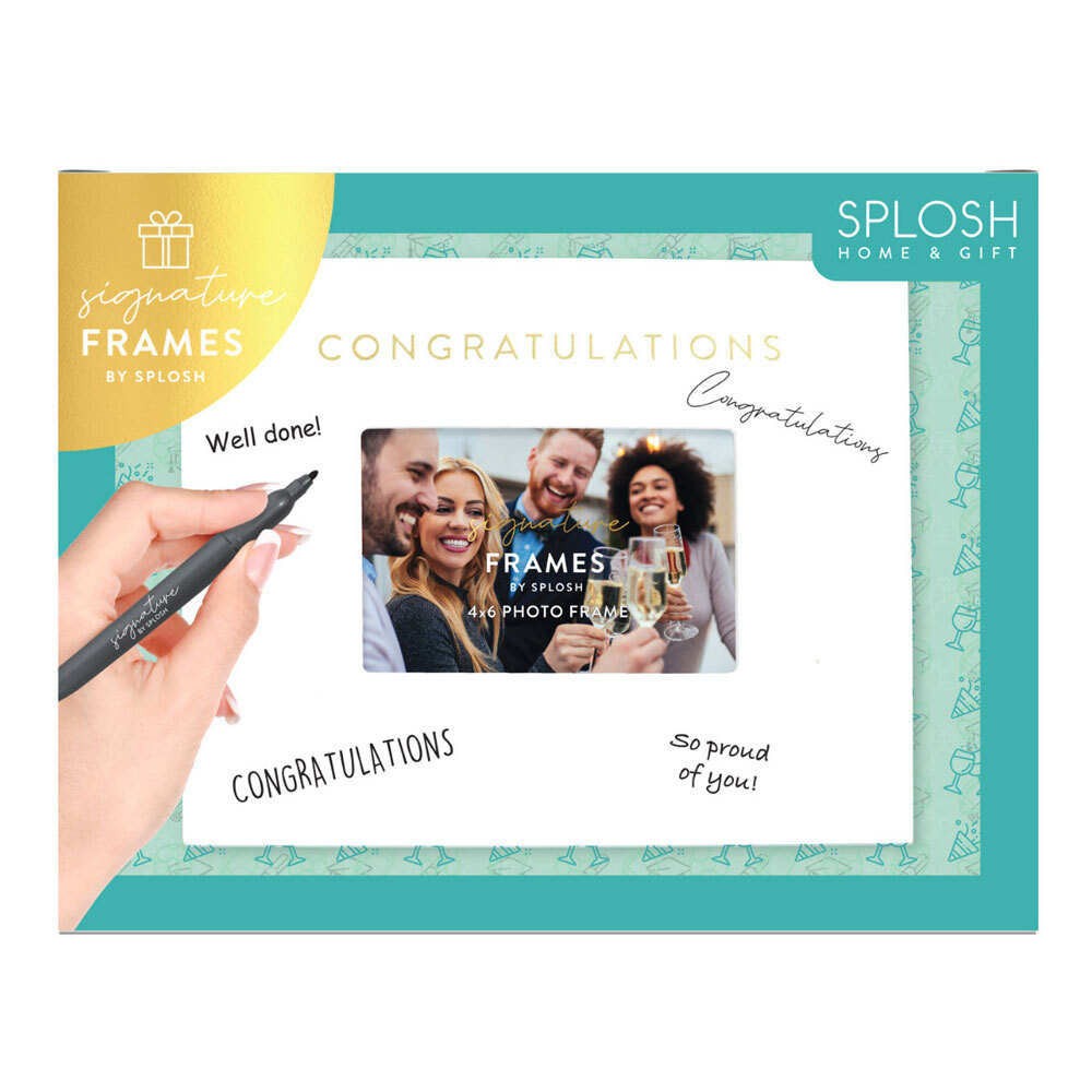 Congratulations Signature Frame