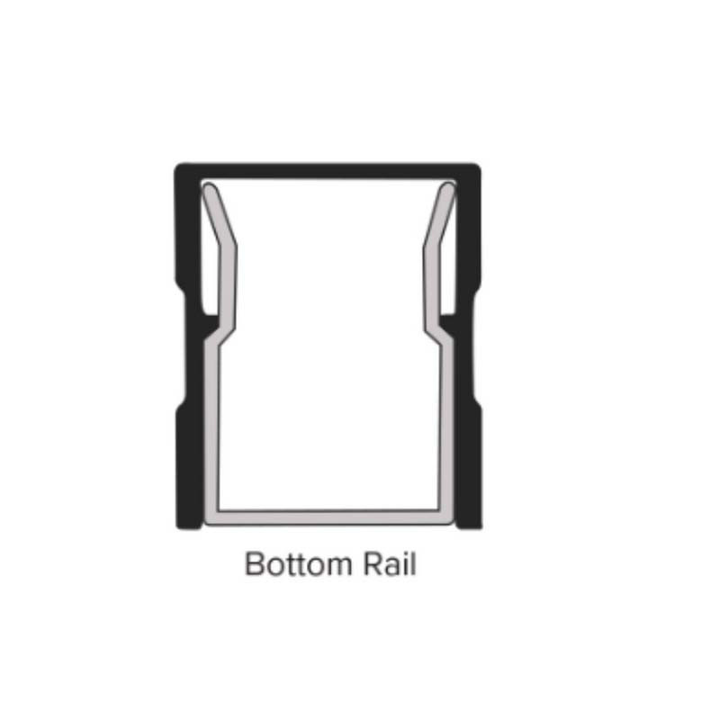 American Series - Square Level Bottom Rail - National Metal Industries ...