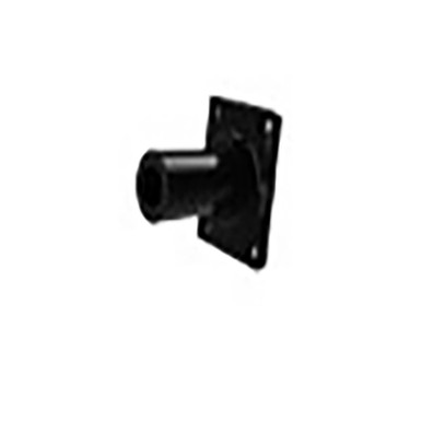 Straight Aluminum Wall Bracket w/Ring - National Metal Industries Inc - B2B