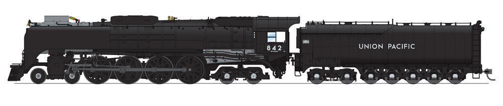 Broadway Limited 7360 HO Union Pacific 4-8-4 Class FEF-3 1989-2013 ...