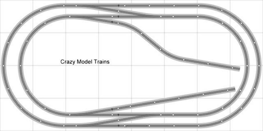 By 8 Train Layouts