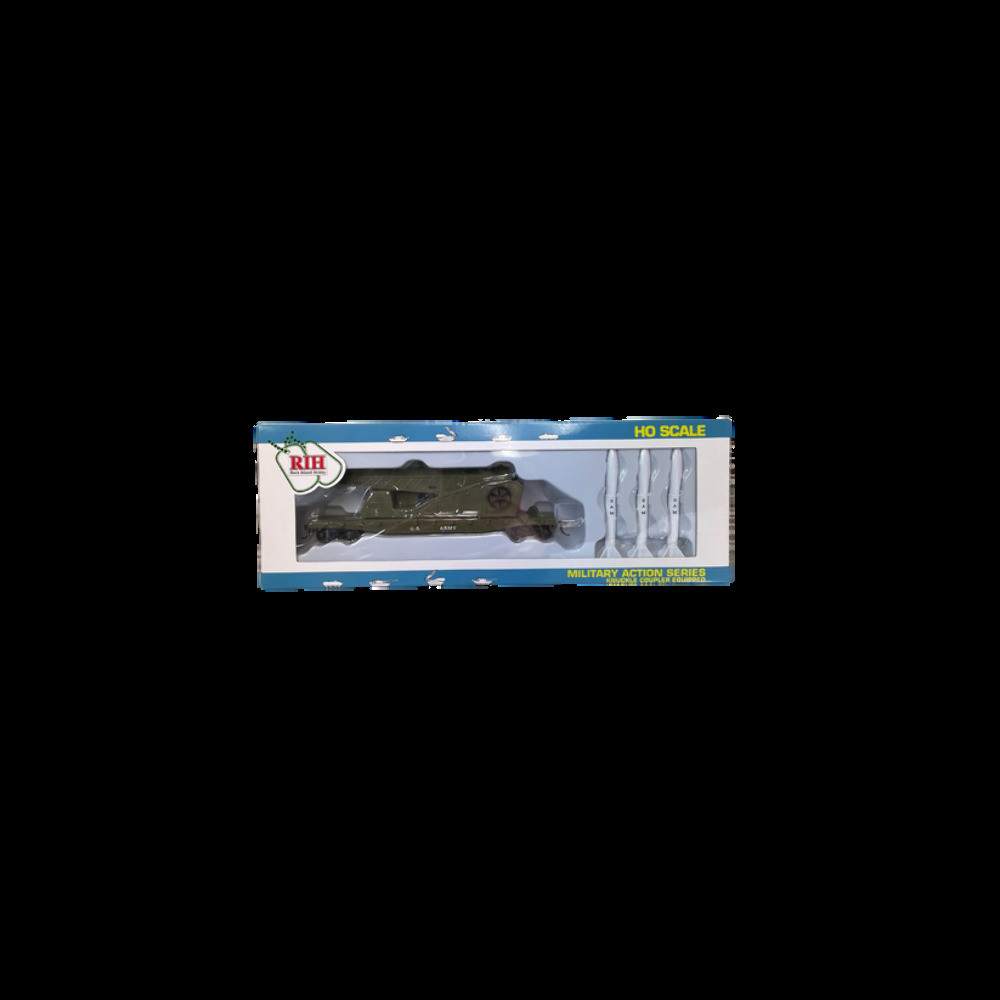 Rock Island Hobby 032180 HO Scale U.S. Army Missile Launcher With 3 ...