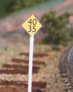 Osborn Model Kits 3052 N Scale Speed Limit Signs (Wood Kit) - Crazy ...
