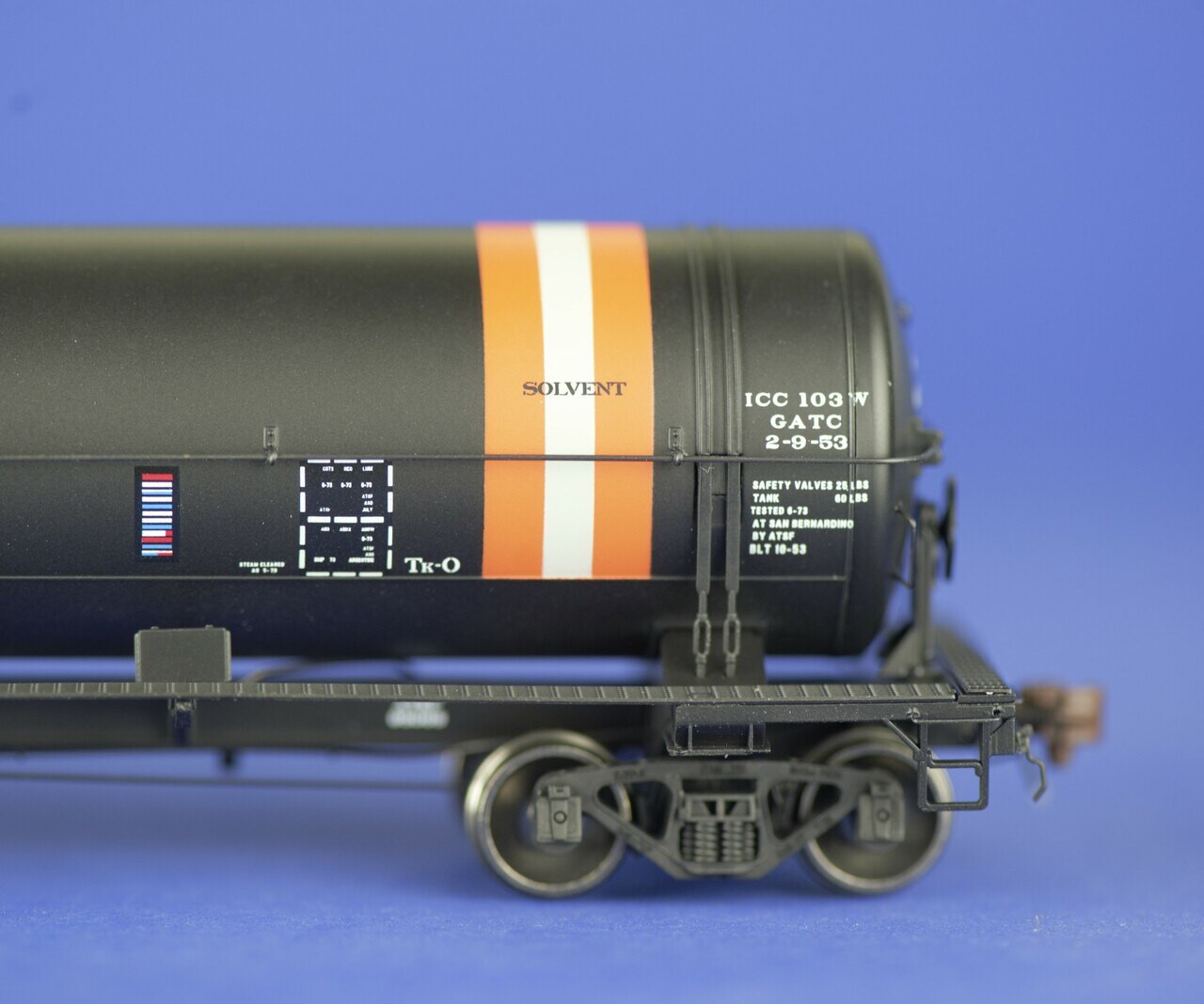 American Limited Models 1829 HO Scale ATSF GATC Tank Car #98069 - Crazy ...