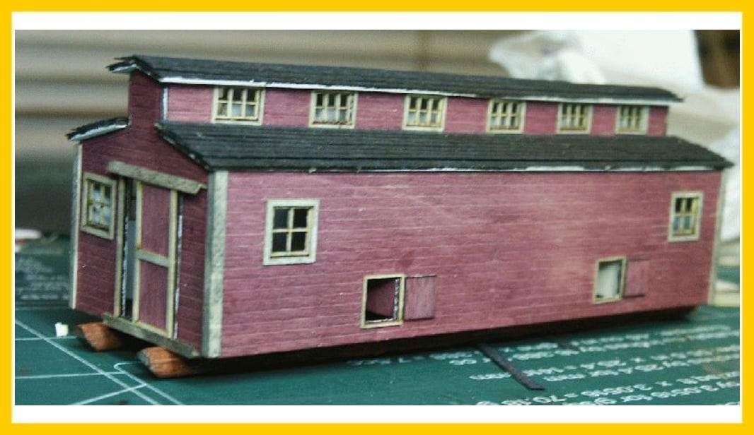 Rslaserkits 2021 HO Scale Logging Camp Dining Shack (Wood Kit) - Crazy ...