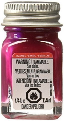 Testors Enamel Paint Open Stock .25oz-Hot Pink Gloss - Crazy Model Trains