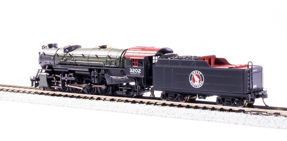 Broadway Limited 3974 N Scale Great Northern USRA Heavy Mikado #3202 - Crazy Model Trains